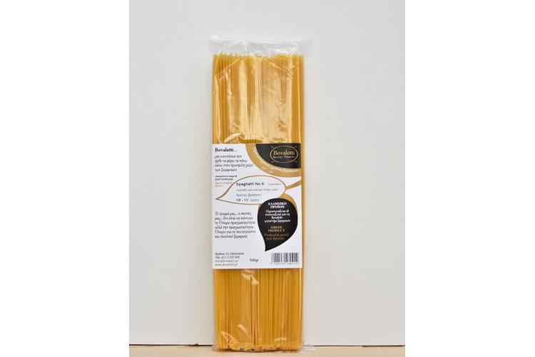 Spaghetti No6 500gr | Ζυθοπωλείο ... και τα συναφή - Παντοπωλείο ...